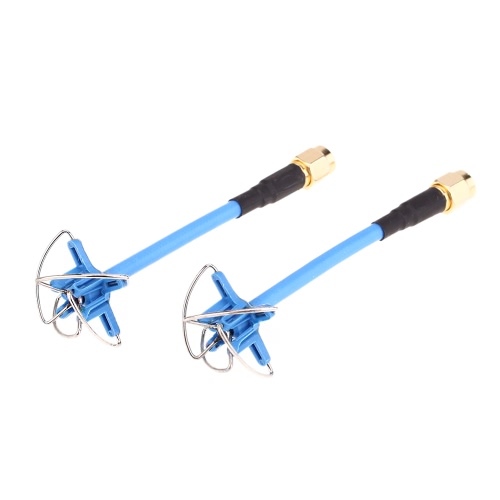 5.8GHz FPV 4-Leaf Clover SMA-J Connector AV Transmission Antenna - Dealley