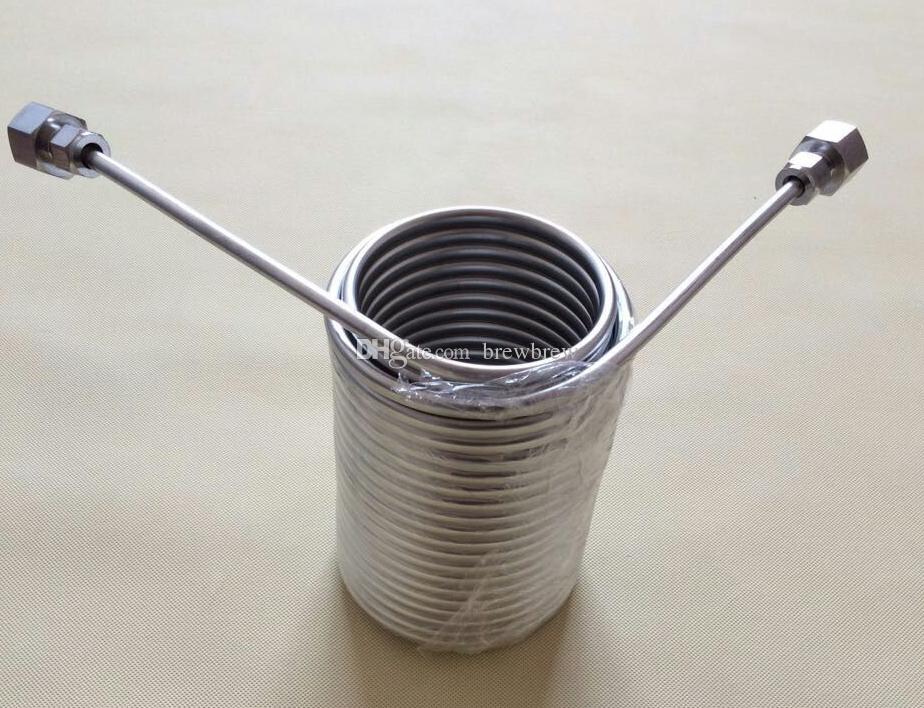 50' Stainless Steel Coil ,jockey box coil,nice for homebrew with 5/8G ...