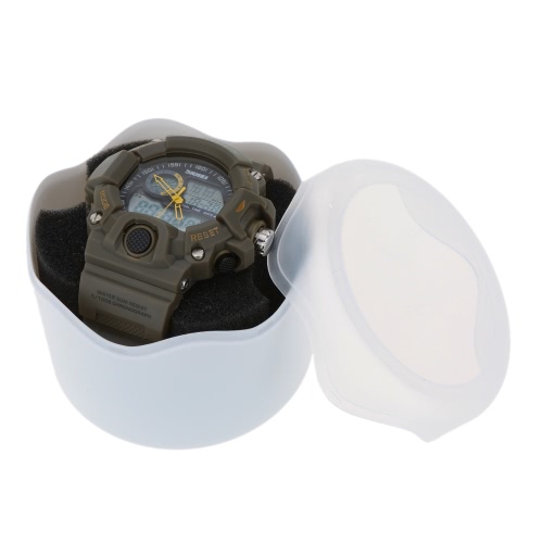 Fashion Round Plastic Single Watch Box Wristwatch Storage Case with ...