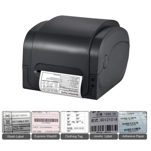 Gprinter GP-1134T Thermal Transfer Receipt Printer Barcode Label ...