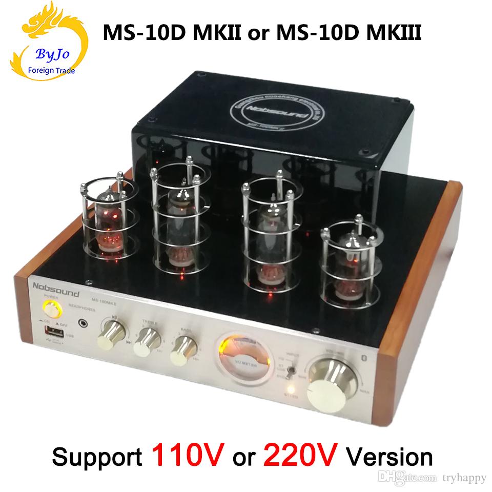 Nobsound MS-10D MKII and MS-10D MKIII Tube Amplifier Hifi Stereo Audio ...