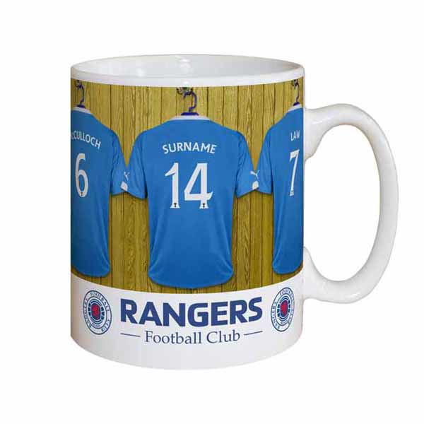 Personalised Rangers Dressing Room Mug - Dealley