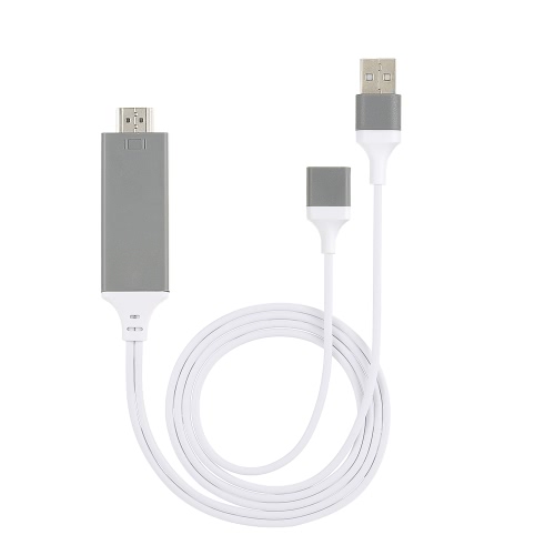 USB to HD Cable 2.9FT 1080P HDTV AV Adapter Output Connector Conversion ...