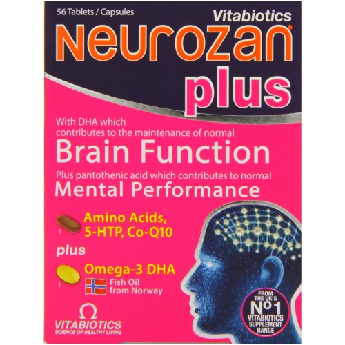 Vitabiotics Neurozan Plus 56s - Dealley