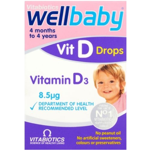 Vitabiotics Wellbaby Vit D Drops 30ml - Dealley