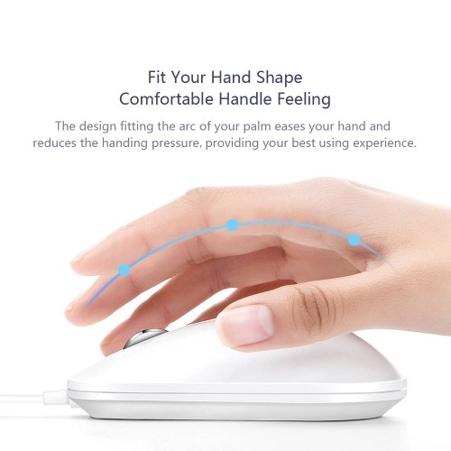 Xiaomi Jessis Smart Fingerprint Mouse Safe Portable 125Hz 8G For ...